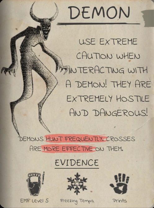 Demonology Wiki — Roblox Ghost Hunting Guide